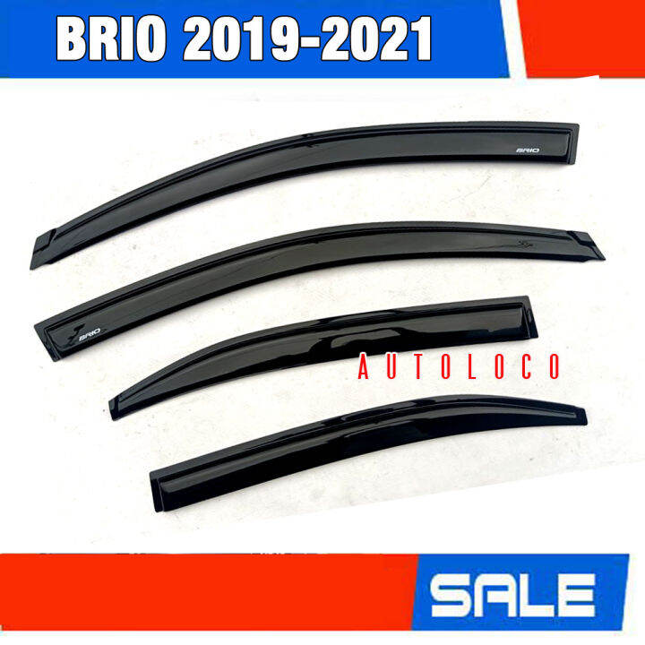 Window Visor Rain Guard for Honda BRIO 2019 2020 2021 | Lazada PH