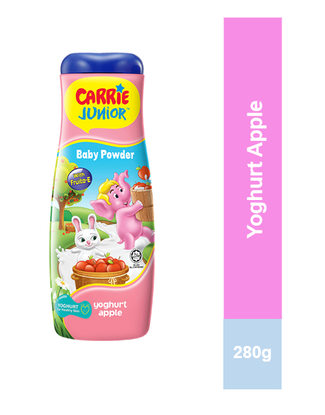 [Malaysia Import] Carrie Junior Baby Powder Yoghurt Apple 280g | Lazada PH