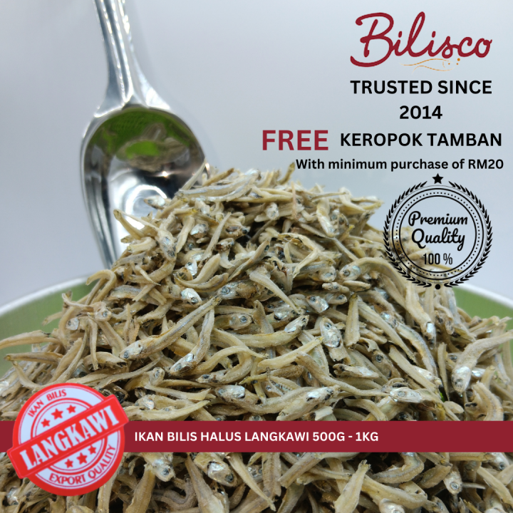 IKAN BILIS HALUS LANGKAWI BORONG 500G/1KG | Lazada