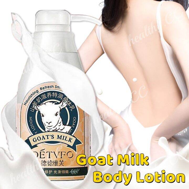 Goat milk body Whitening Lotion Permanent Whitening Body Lotion Skincare Healthy White Body ...