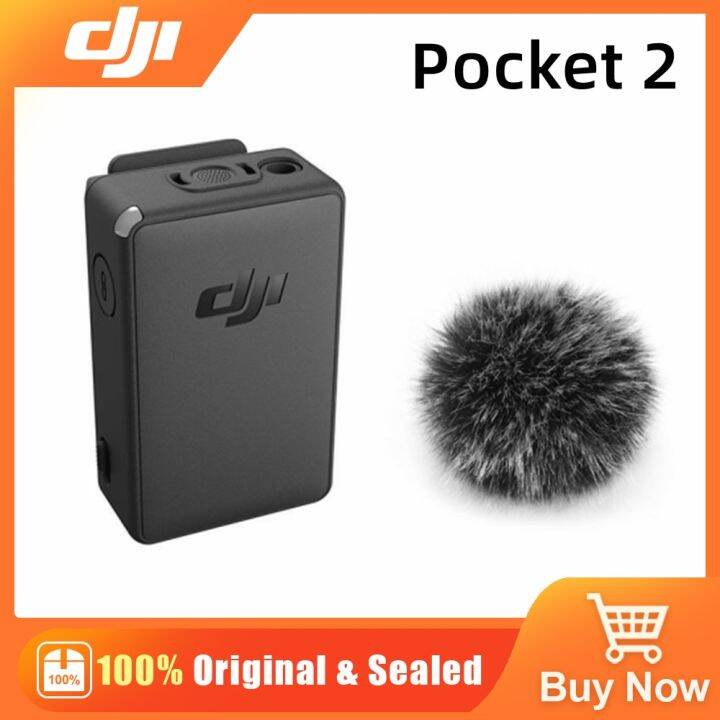 DJI Pocket 2 Wireless Microphone Transmitter Original Long Battery Life For DJI Osmo Pocket 2 Do ...