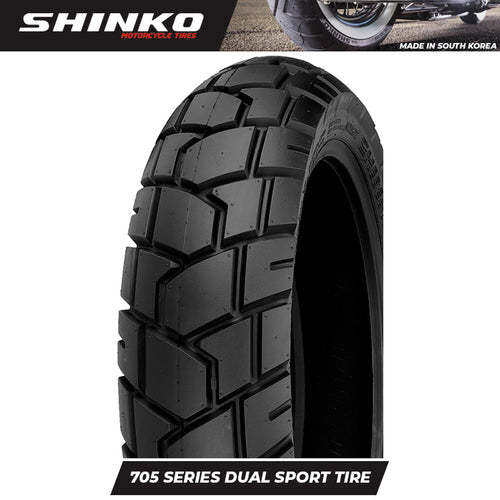 Shinko Motorcycle Tires Dual Sport E705 120/80-18 B TT | Lazada PH