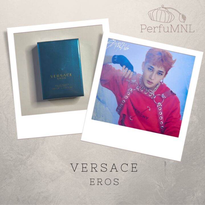 10ml Versace Eros (worn by Stray Kids Bang Chan, Seventeen The8, Astro ...