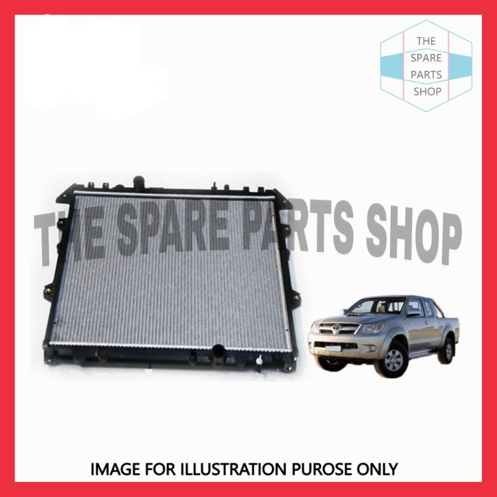 TOYOTA HILUX KUN25 2.5 2008 MT RADIATOR 2R OEM | Lazada