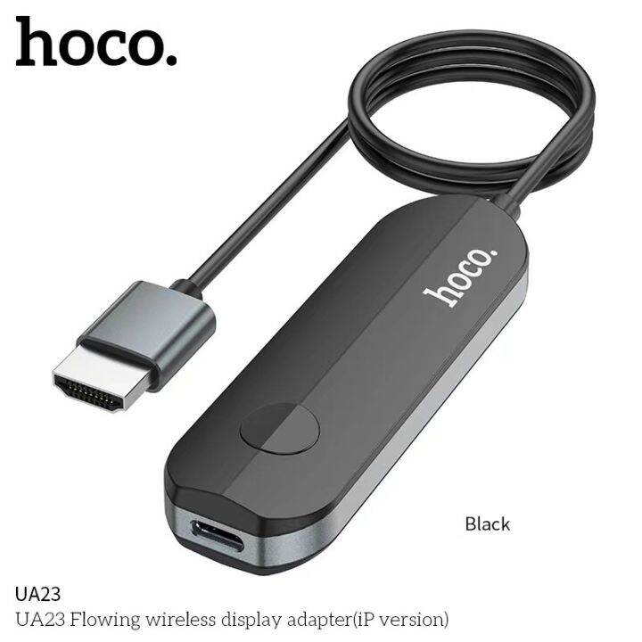 iPhone iPad HDMI Wireless Display อุปกรณ์สะท้อนหน้าจอ iPhone / iPad ไร้ ...