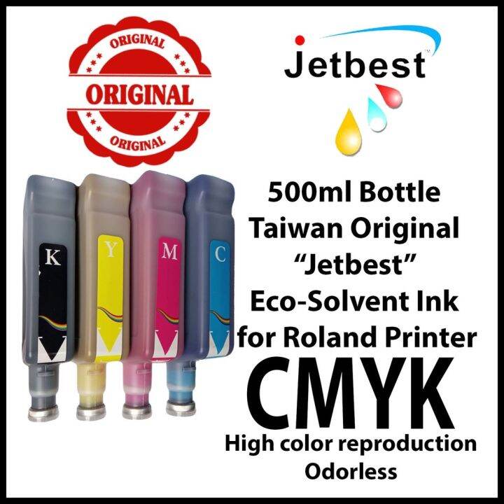 Jetbest Eco Solvent Ink and Cleaning Solution for DX4 DX5 DX7 Large ...