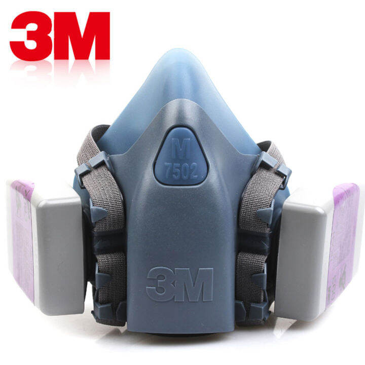10 Sets 3M 7502 + 7093 suit Half Facepiece silicone Respirator Medium ...