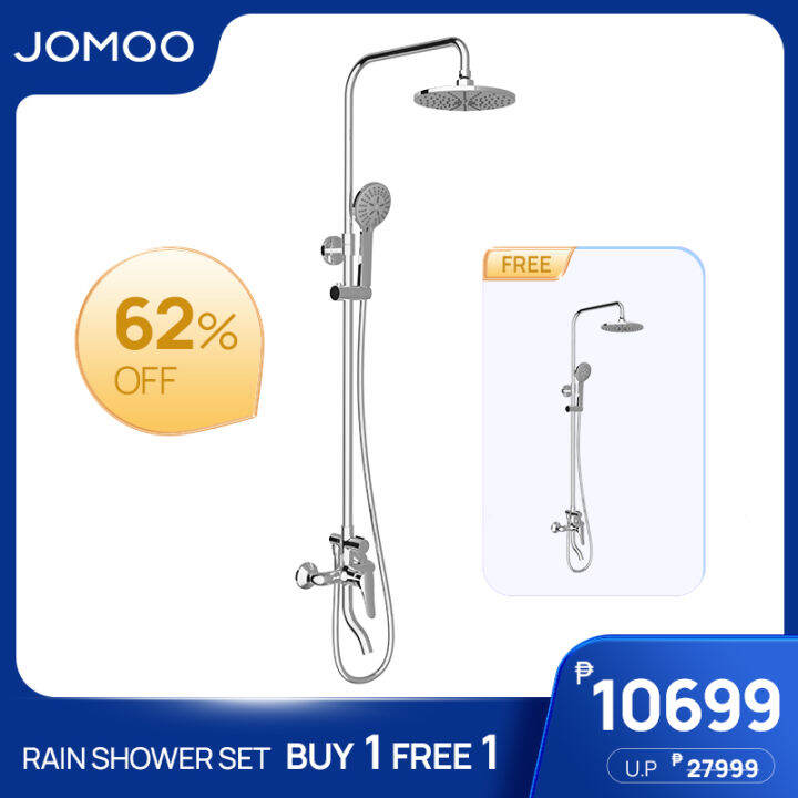 【BUNDLE】JOMOO Rain Shower Set x 2 | Lazada PH