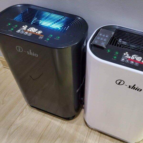 ishio Air Purifier with UV-C Lamp Sterilizer 5 Stage Flirtation System ...