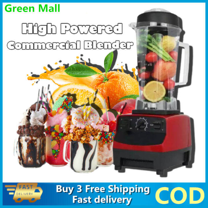 100% Original Multi-purpose High Powered Commercial Blender, Juicer 2L ...