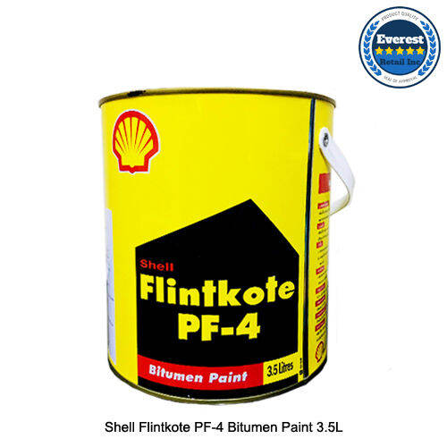 Shell Flintkote PF-4 Bitumen Paint 3.5L | Lazada PH