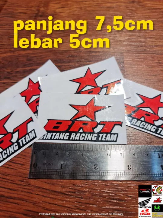 STIKER - STICKER BRT ORIGINAL LANGSUNG DARI DEALER COPOTAN DARI SETIAP ...