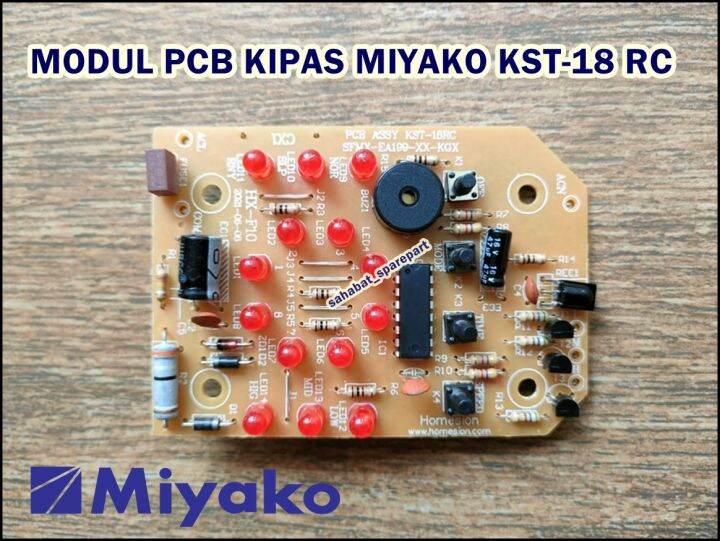 MODUL PCB KIPAS ANGIN MIYAKO KST-18 RC ORIGINAL | Lazada Indonesia