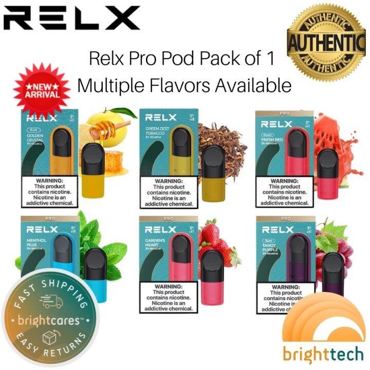 Dockstader 1PCS/Box RELX Infinity Pro Pods (Single Pod) Fresh Red ...
