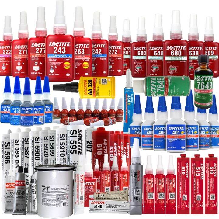 【CW】 loctite 243 threadlocker 638 cylinder retention glue 406 480 super ...