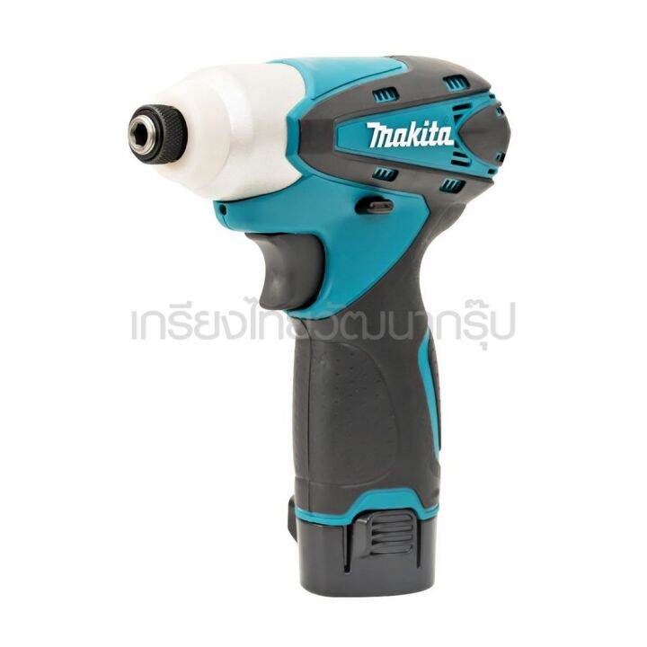 MAKITA สว่านไขควงกระแทกไร้สาย 10.8 โวลต์ รุ่น TD090DWE แรงบิด 90 นิวตัน ...