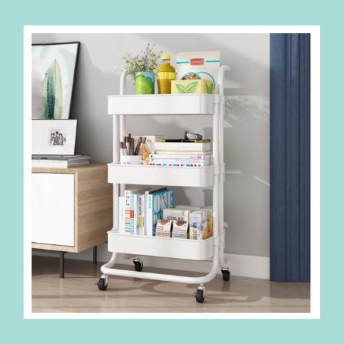 BB No Screw 3-Tier Trolley Kitchen Utility Cart Shelf Rack Baby Stuff ...