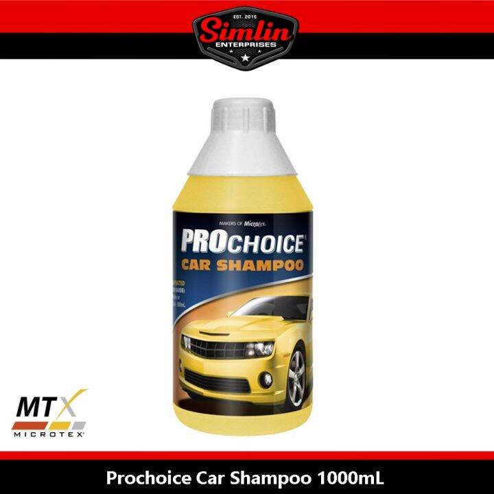 Microtex MTX Prochoice pH Neutral Car Shampoo 1L 1000mL | Lazada PH