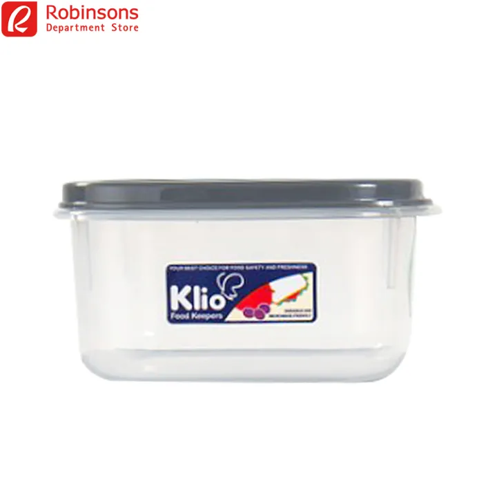 Klio Square Stack Foodkeeper Small (Gray) | Lazada PH