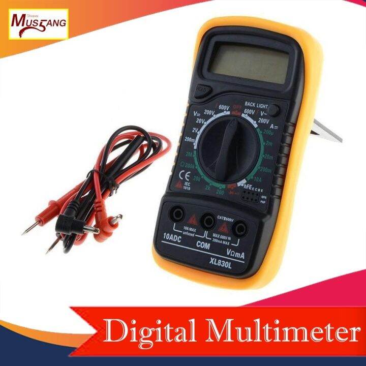 【COD】z875jq6 Digital Multimeter Multi Tester Manual-Ranging With Non ...