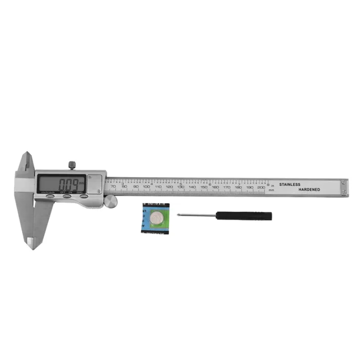 8 Inch 200Mm Digital Caliper Stainless Steel Digital Lcd Caliper ...