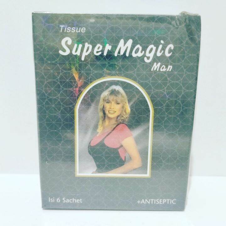 TISSUE MAGIC MAN HITAM | Lazada Indonesia