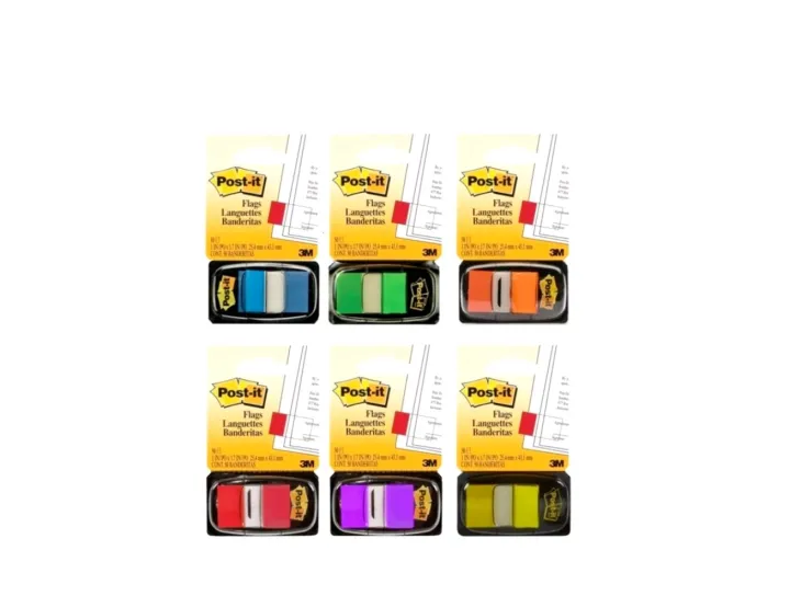 3M Removable Post-it Flag (Neon Colour) | Lazada