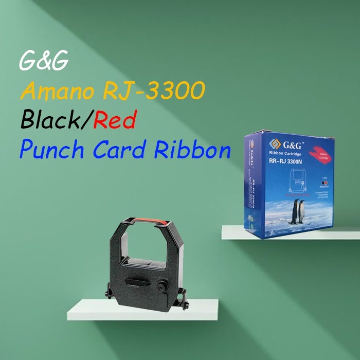 (READY STOCK) RONALD JACK TIME RECORDER PUNCH CARD MACHINE RIBBON ...