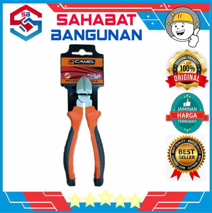 TANG POTONG CAMEL ASLI 6 INCH-CUTTING PLIER 6 INCH CAMEL - TANG POTONG ...