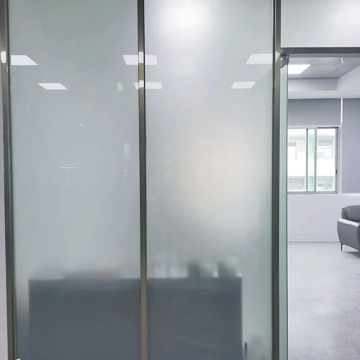 Frosted glass sticker office film modern simple electrostatic frosted ...