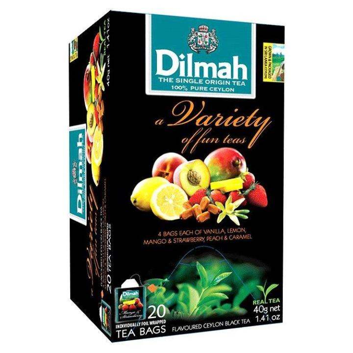 Dilmah Variety Fruit Tea ดิลมา วาไรตี้ฟรุ๊ต ชาศรีลังกา 2กรัม x 20ซอง ...