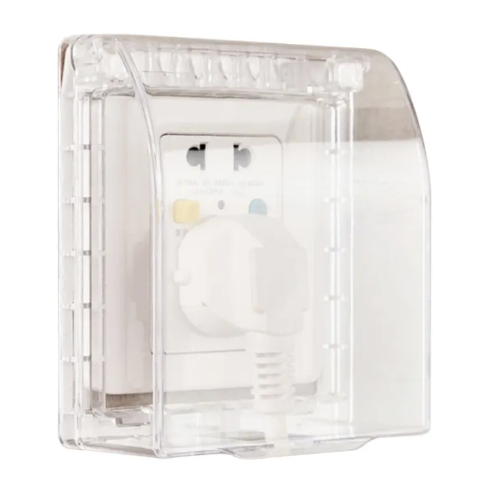 Self-adhesive Waterproof Box 86 Type Socket Protection Cover Toilet ...