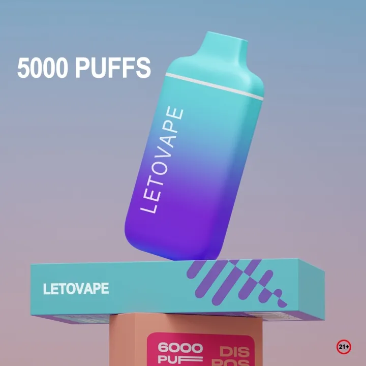 Legit LETOVAPE 5000 PUFFS Disposable Vape Pod Rechargeable Authentic pk ...
