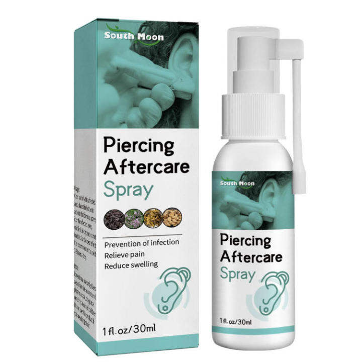 Piercing Aftercare Spray Effective Earring Cleaning Solution Cleaning ...