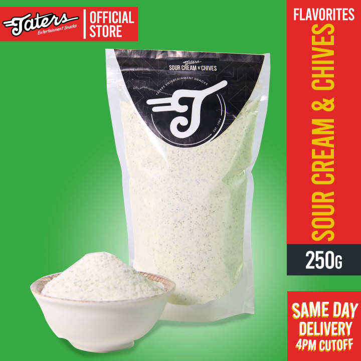 Taters Flavorings: Sour Cream n' Chives | Lazada PH