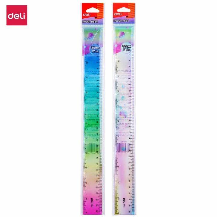 Deli Gradient Ruler 30cm H654 | Lazada