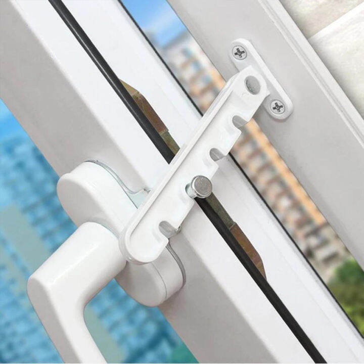Child Safety Inner Opening Door Window Limit Latches Plastic Steel ...