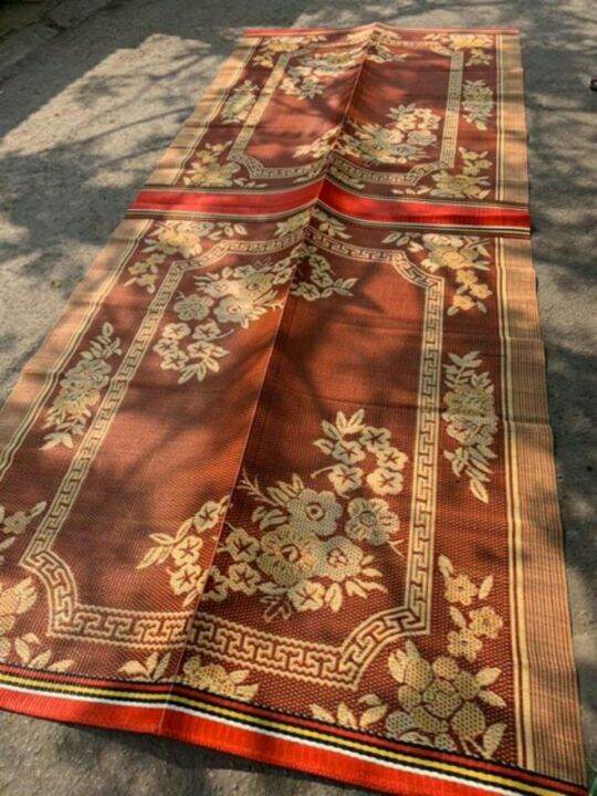 CHIẾU NHỰA ĐÔI GẤP GỌN 2MX4M CHẢI 2-3 MÂM CƠM | Lazada.vn