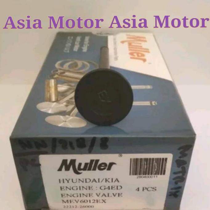 Klep Valve Api Ex Exhaust Valve Hyundai Matrix | Lazada Indonesia