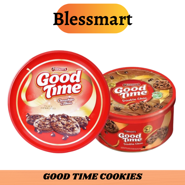 Good Time Cookies Double Choco 149 Gram Kaleng | Lazada Indonesia