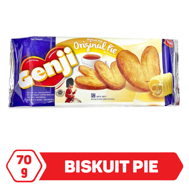 Monde Biskuit Pie Genji Original 70g 2pcs | Lazada Indonesia