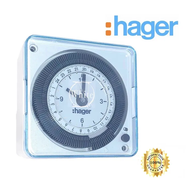 HAGER🇩🇪 EH711 24hrs Analog Time / Timer Switch 100% [Authentic product ...