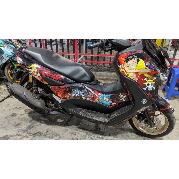 Stiker Nmax New 2020 Decal Full Body Nmax New Premium Black One Piece ...