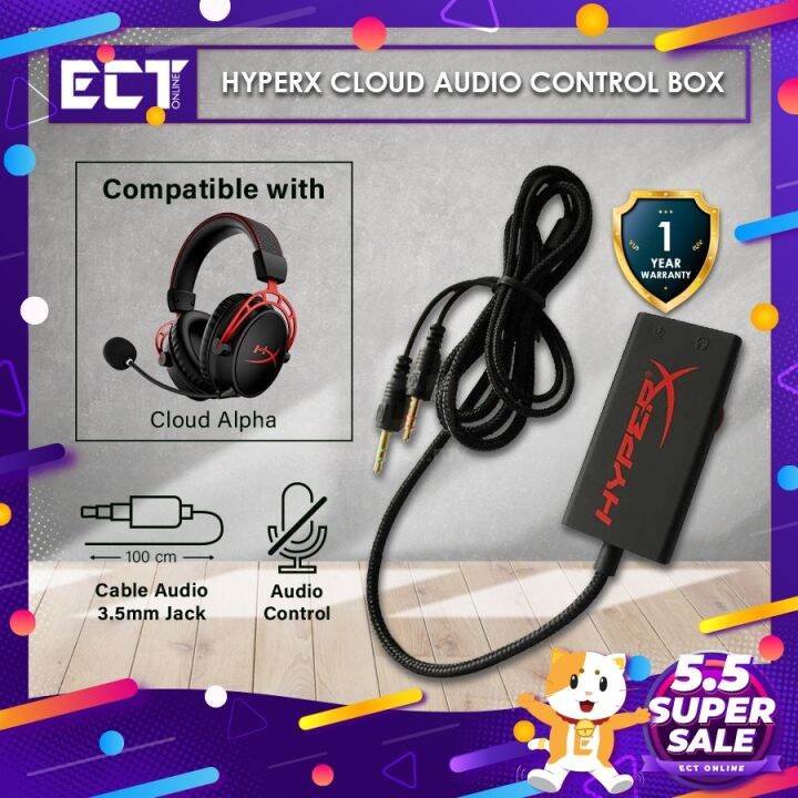 Kingston HyperX Cloud Audio Control Box | Lazada