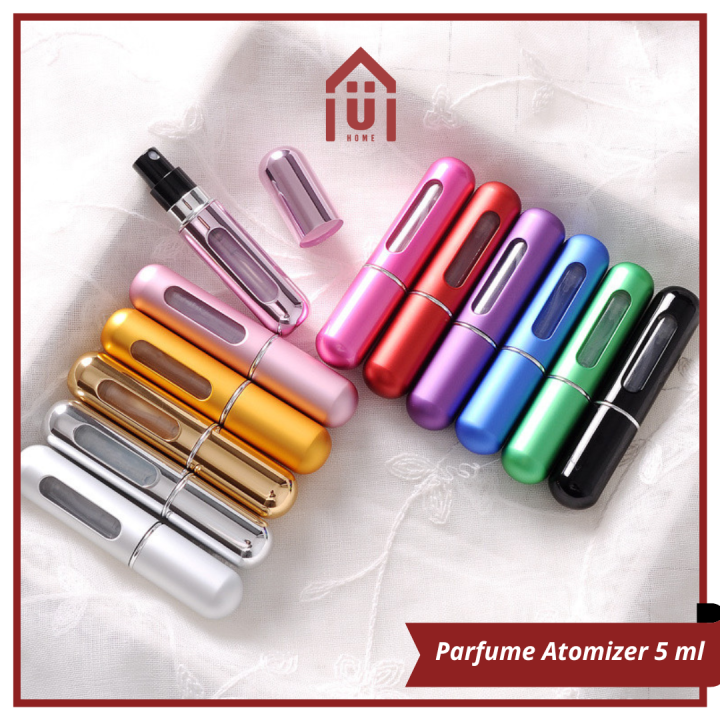 BOTOL PARFUM REFILL MINI PORTABLE UKURAN 5 ML/ BOTOL PARFUM MINI TRAVEL ...