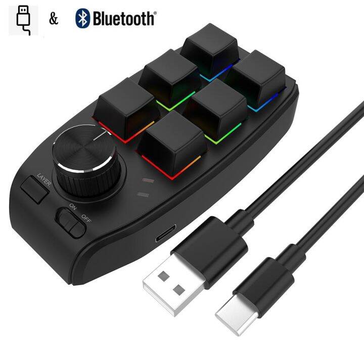 Bluetooth 5 0 Macro Keyboard Programming Custom Keypad Copy Paste