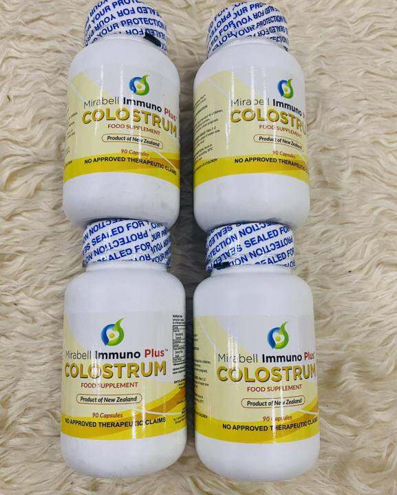Mirabell Immuno Plus Colostrum (90 Capsules/Bottle) [NEW PACAKGING ...