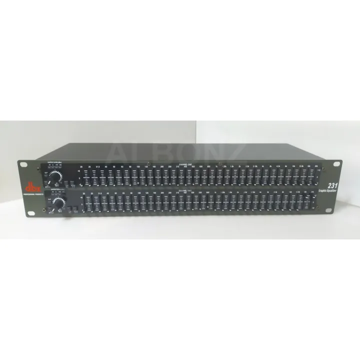 Graphic Equalizer DBX 231s and DBX 231 Dual 31 Band Graphic Equalizer | Lazada PH