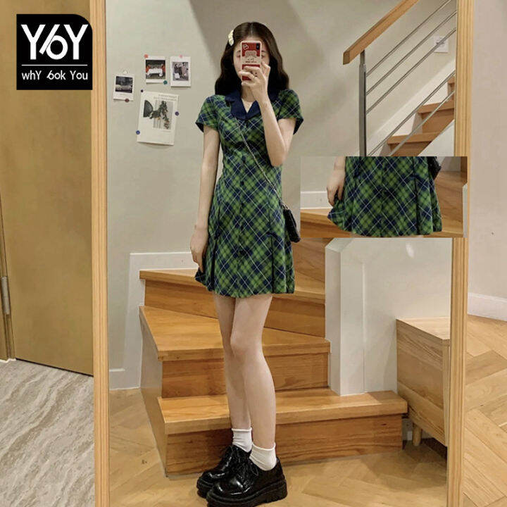 Y6Y เดรสสไตล์แฟชั่นใหม่เข้ารูปสำหรับผู้หญิงชุดเดรสเจ้าหญิงสวยหวานในฤดู ...