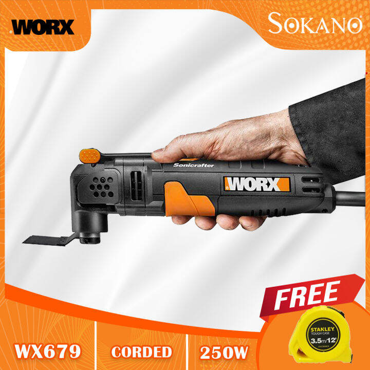 WORX WX679 Universal Hyperlock Oscillating Multi-Tool Sonicrafter With ...